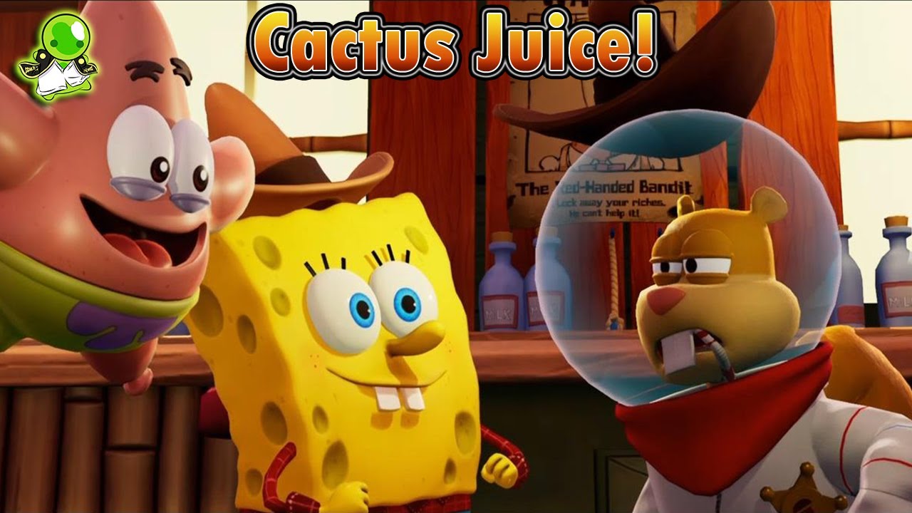 The Cactus Juice Collector | SpongeBob SquarePants: The Cosmic Shake ...