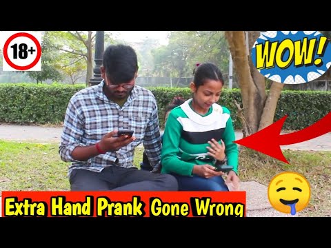 Romantic Extra Hand Prank On Cute Girls || Part 2 || Gone Wrong ...