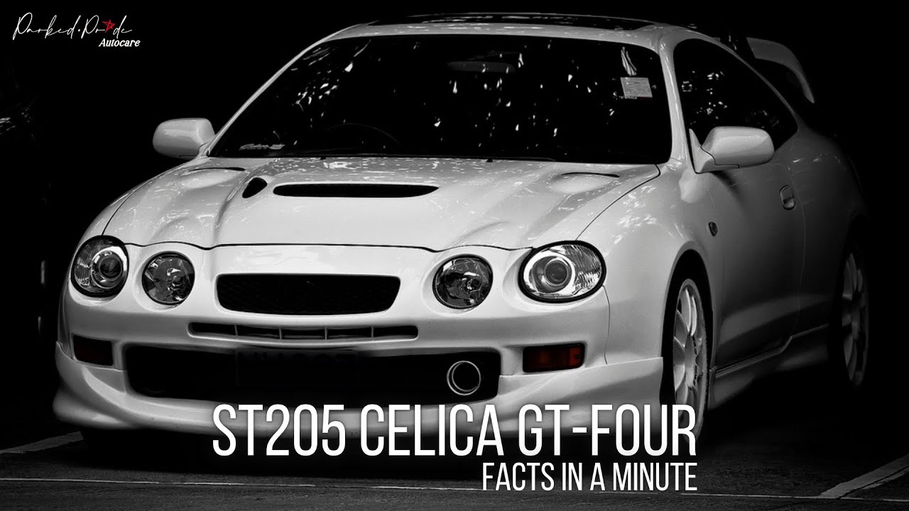 Toyota Celica ST205 Rally Car - Facts in a Minute - YouTube