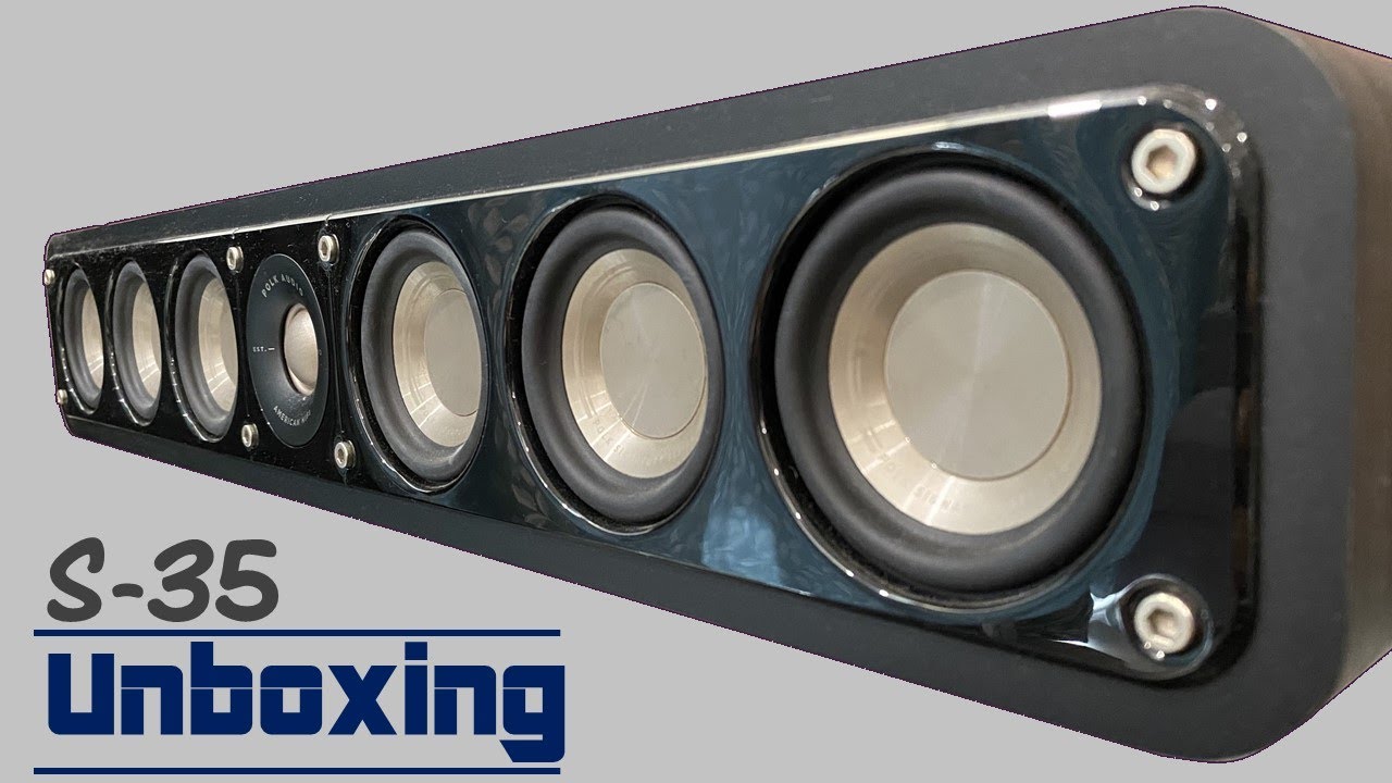 Polk Signature Series S35 Unboxing (india) - YouTube