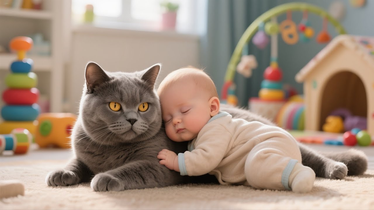 30 Minutes of the Cutest Bond Between Cats and Babies - YouTube