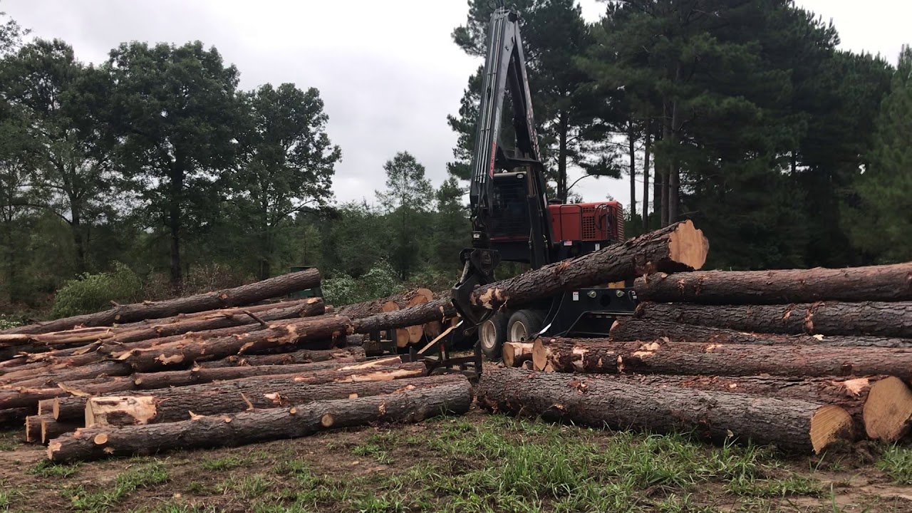East Texas Logging - Barko Loader - YouTube