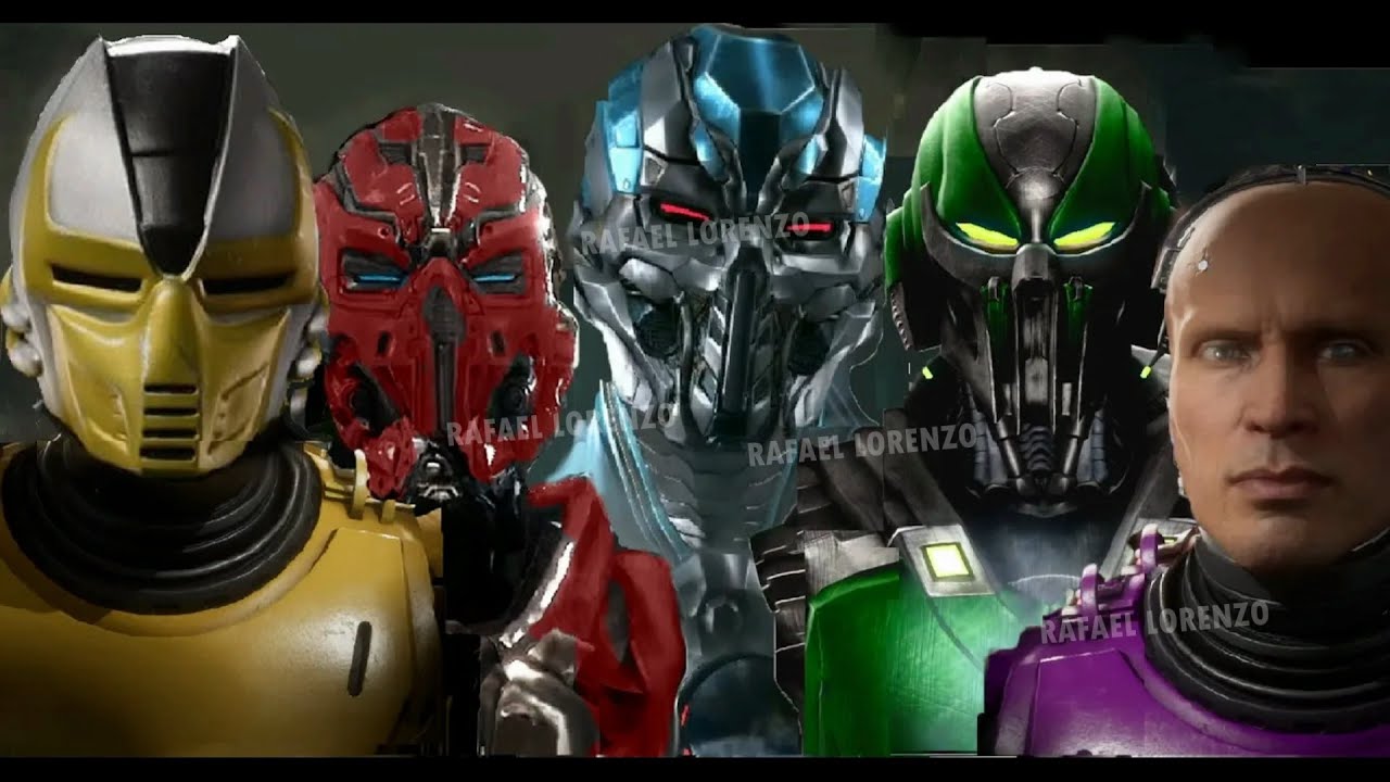MORTAL KOMBAT CYBER NINJAS CYRAX SEKTOR SMOKE ZERO REPTILE Evolution ...
