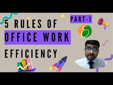 5 RULES FOR INCREASING YOUR OFFICE PRODUCTIVITY.. HOW COMPANIES CAN ...