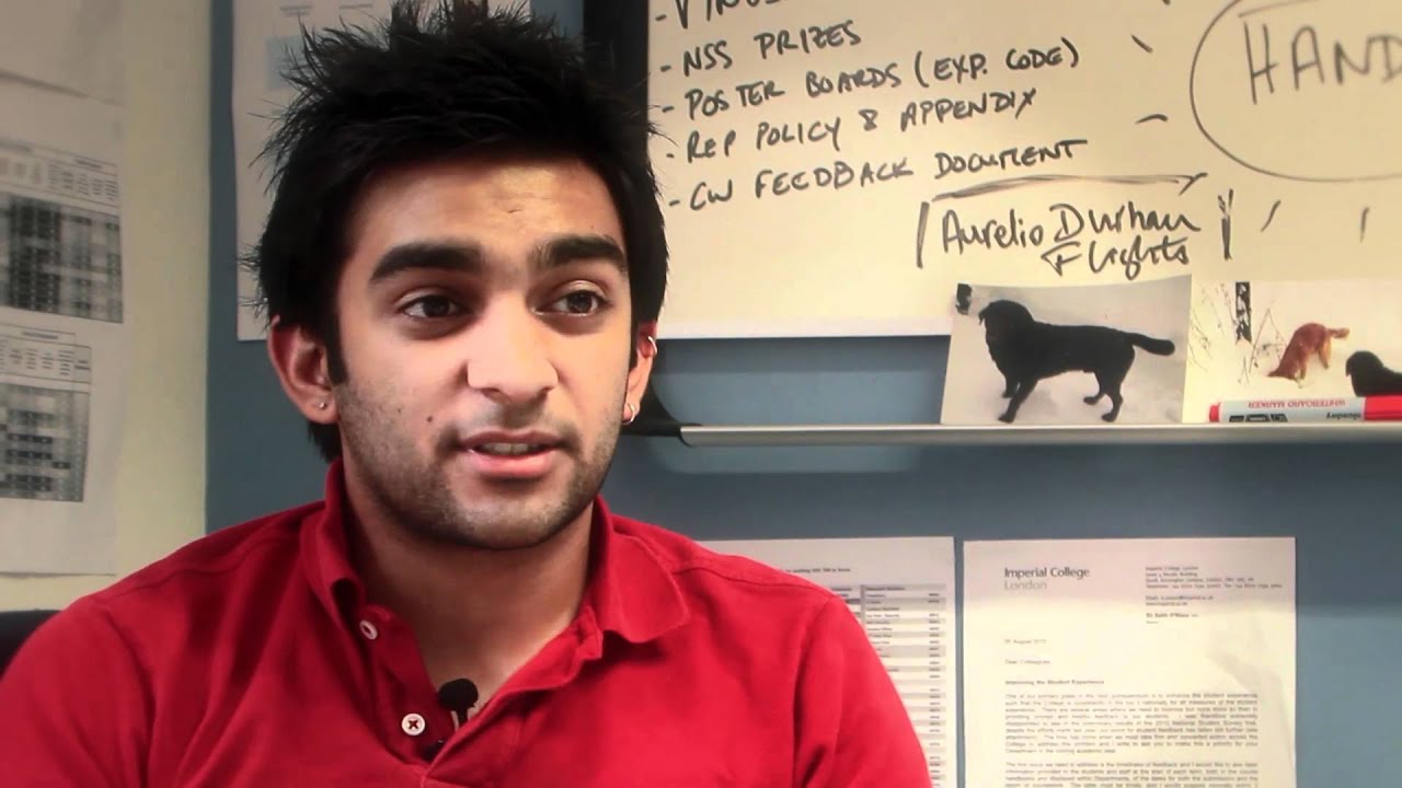 Imperial College Union Deputy President (Education) - Jason Parmar ...