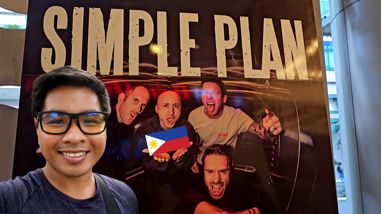 So I Went to a Simple Plan Concert in Manila Philippines 🇵🇭 - YouTube