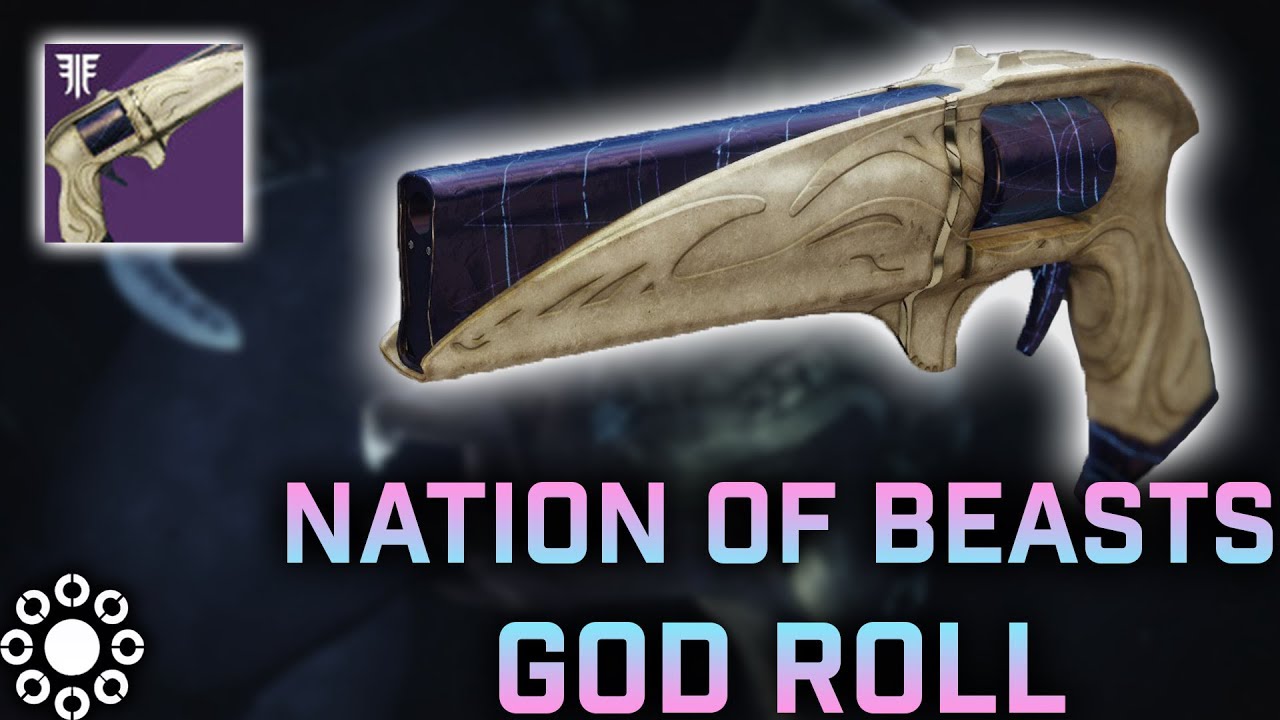Destiny 2: Nation of Beasts Weapon Review! | Last Wish Raid Hand Cannon ...