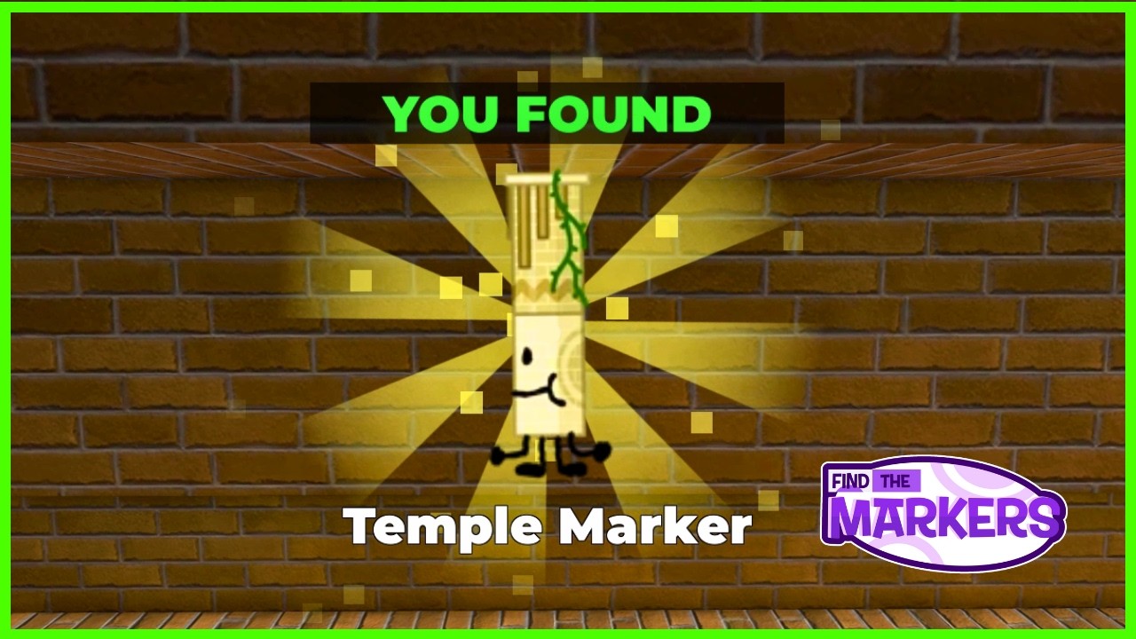 How To Get The Temple Marker in Find The Markers | Roblox - YouTube