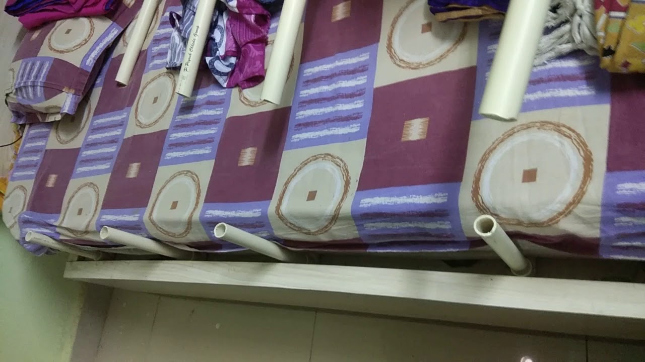 PVC Bed Side frame - YouTube