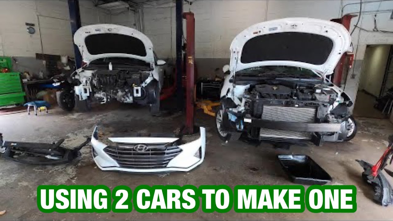 Using 2 cars to make one - YouTube