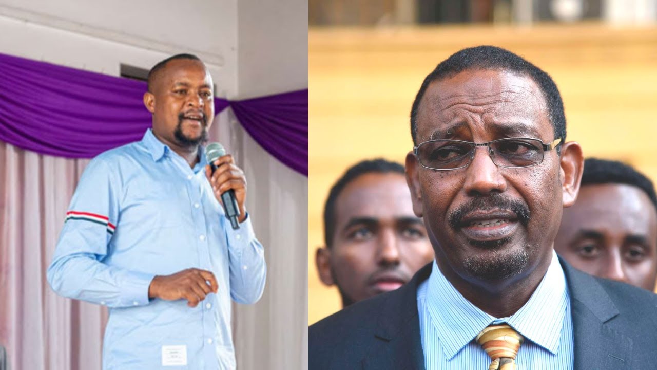''WEWE NI MZEE MJINGA!'' MP AMOS MWANGO LECTURES FARAH MAALIM AFTER HIS ...