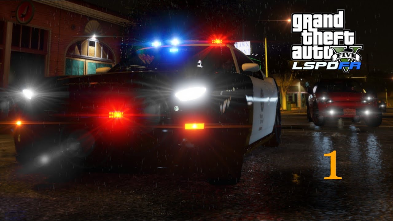 GTA V LSPD:FR | CAP. 1 | PRIMER DÍA DE PATRULLAJE - YouTube