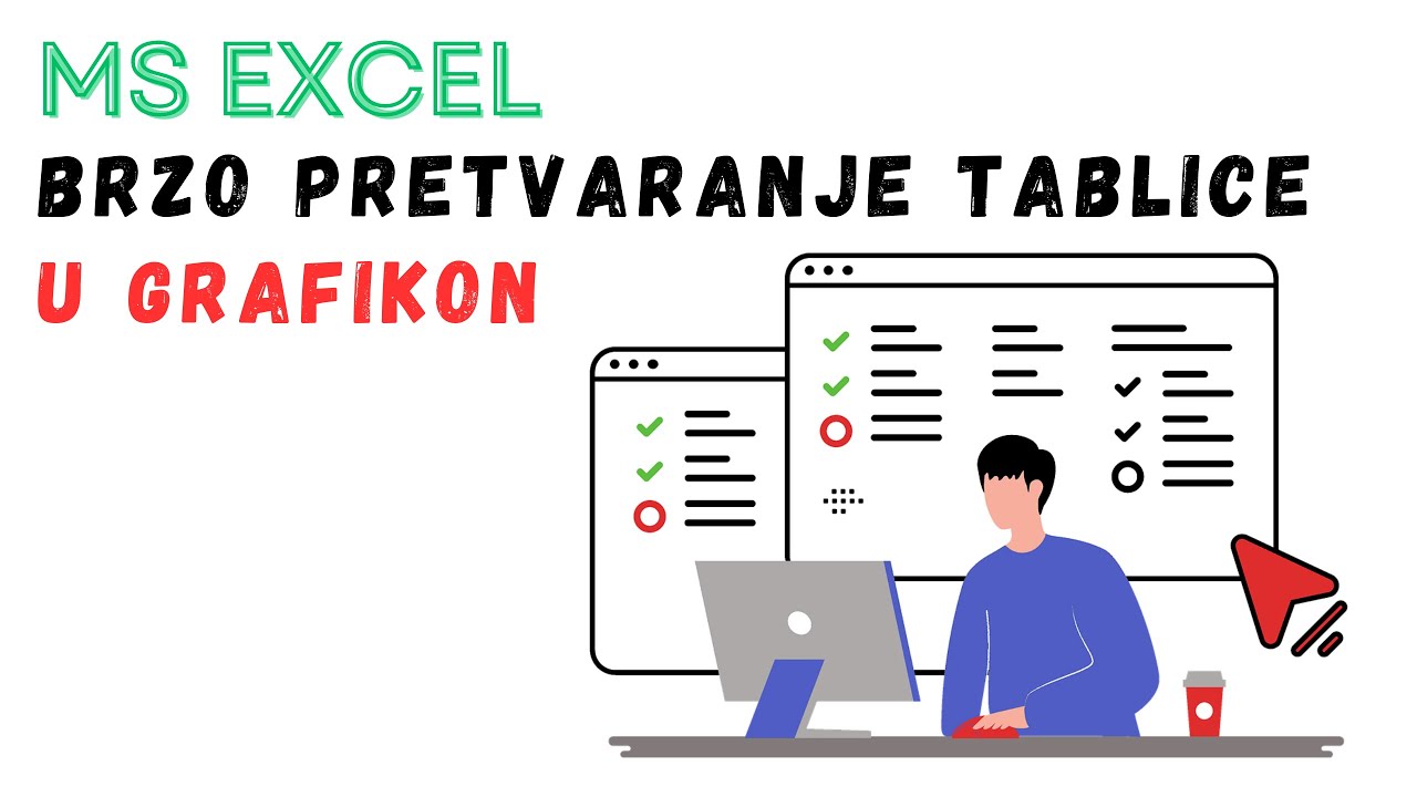 Excel: Brzo pretvaranje tablice u grafikon - YouTube