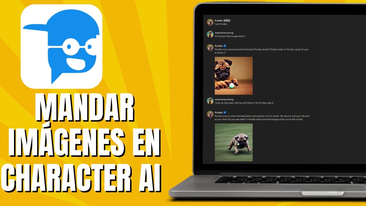 Cómo MANDAR Imágenes En CHARACTER AI - YouTube