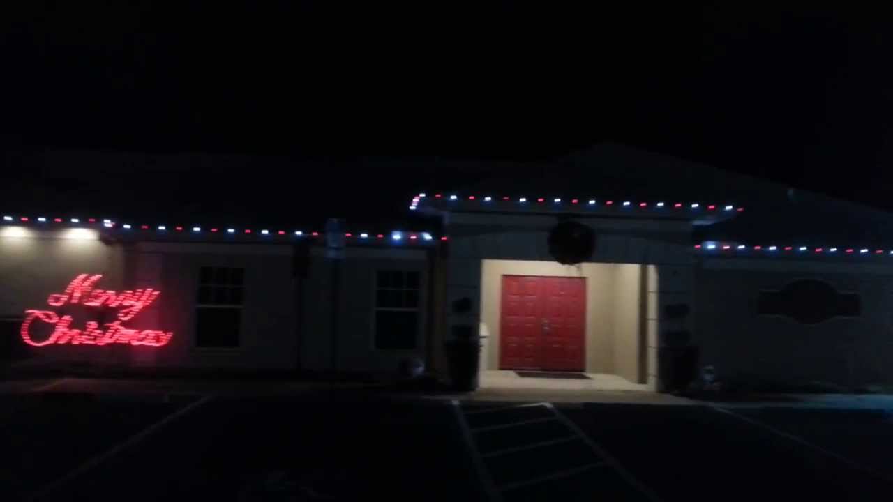 Holiday Light Installation-R&R Decorative Landscape Tampa - YouTube