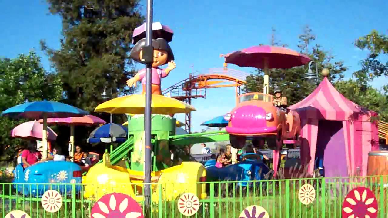 California's Great America Nickelodeon Central - YouTube