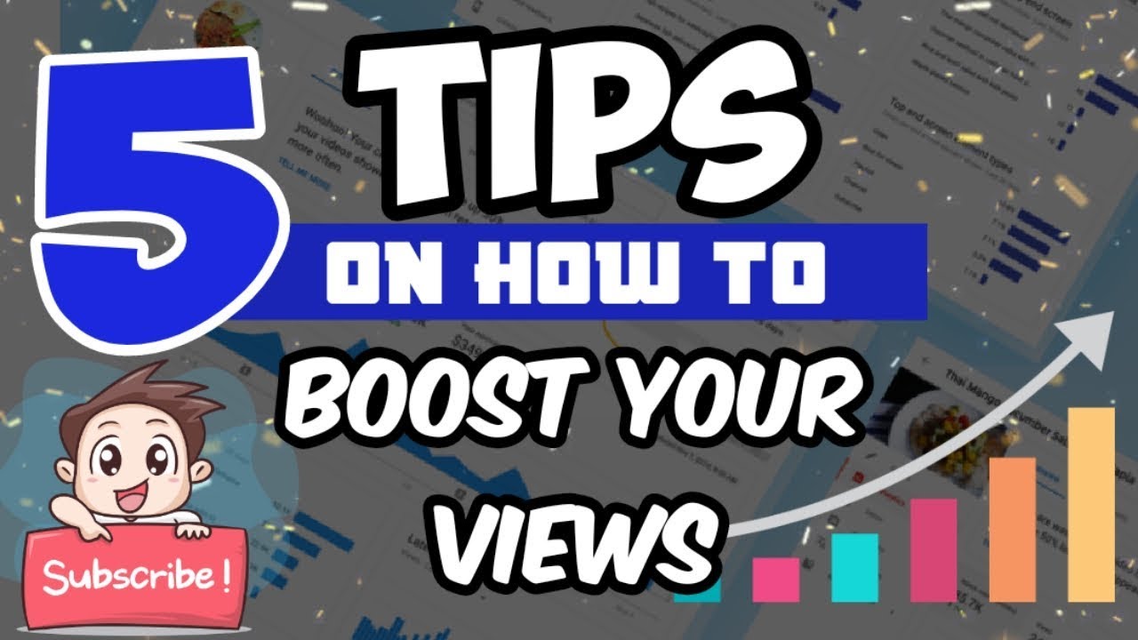 MUST SEE! 5 tips to Boost your Views: 100% relevant - YouTube