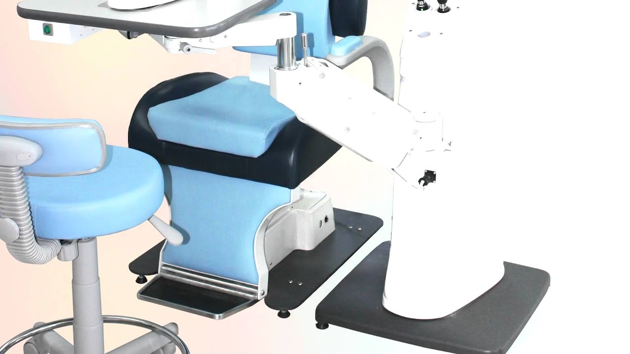 AIT Industries - Melody Ophthalmic Examination Chair and Stand - YouTube