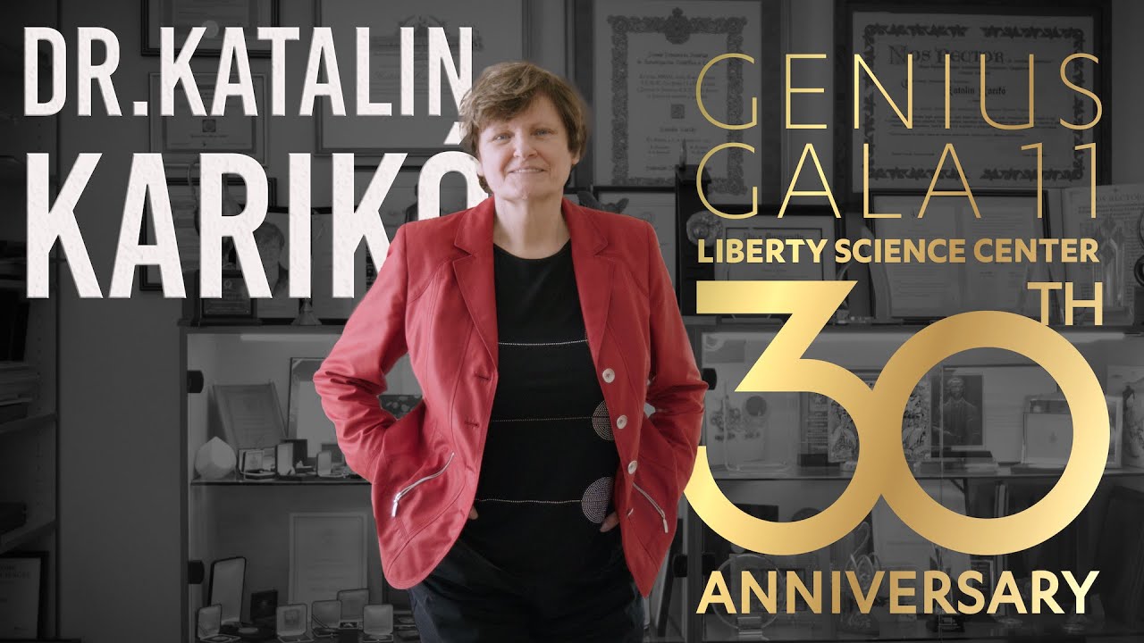 30th Anniversary Genius Gala – Katalin Karikó - YouTube