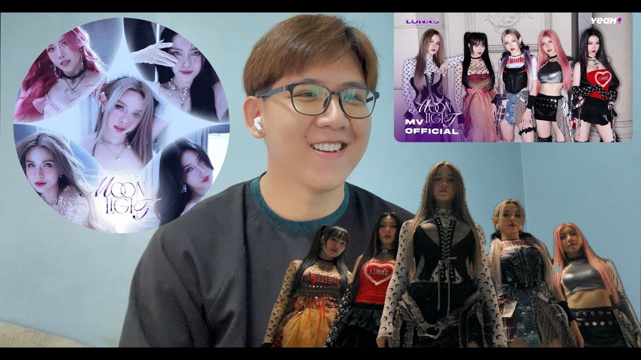 LUNAS 'MOONLIGHT' MV REACTION - MỪNG #1 TRENDING CÁC CHỊ ĐẸP MẶT TRĂNG ...