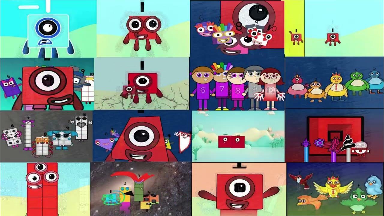Numberblocks Intro Atay Style Mega Up to Faster Superparison 2022 - YouTube