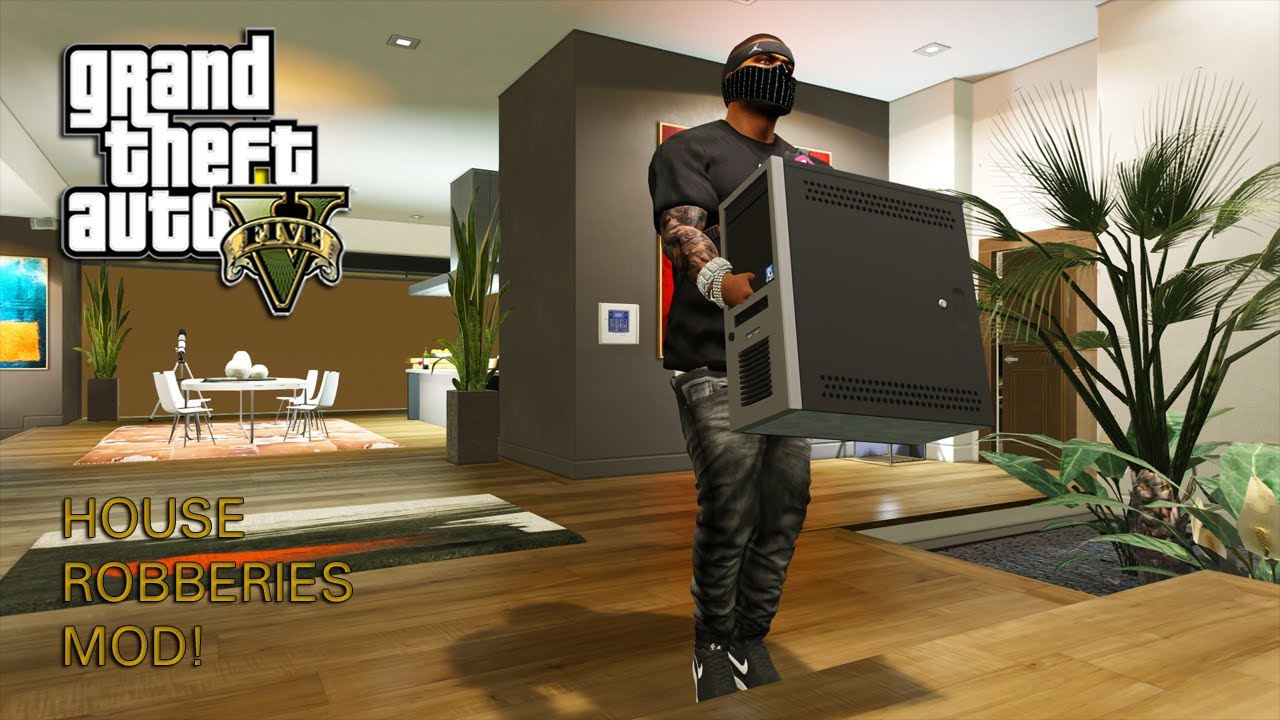 GTA 5 - HOUSE ROBBERIES MOD, STIMULUS MONEY IS LOW!! (GTA 5 PC MODS ...