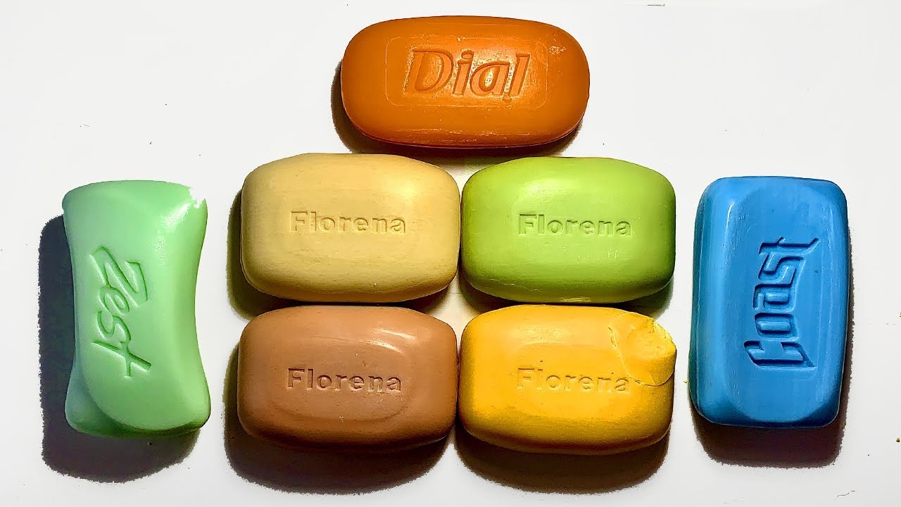 Dry, vintage very rare soap \ crunchy relaxing sounds ASMR \ Сухое ...