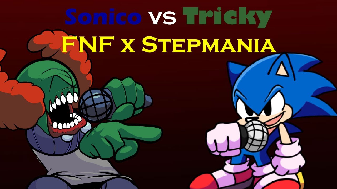 Sonico Vs Tricky / FNF x Stepmania - YouTube