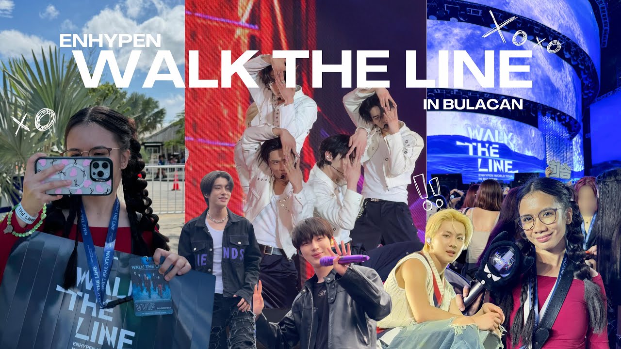 Engene log: Enhypen Walk The Line in Bulacan (Engene Zone, VVIP A-L QN ...