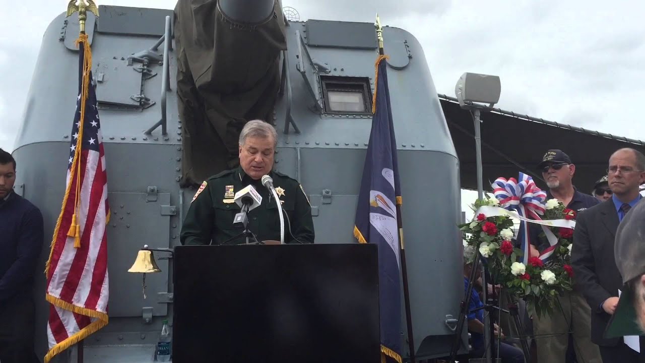 70th Anniversary of Kamikaze attack on USS Kidd - YouTube