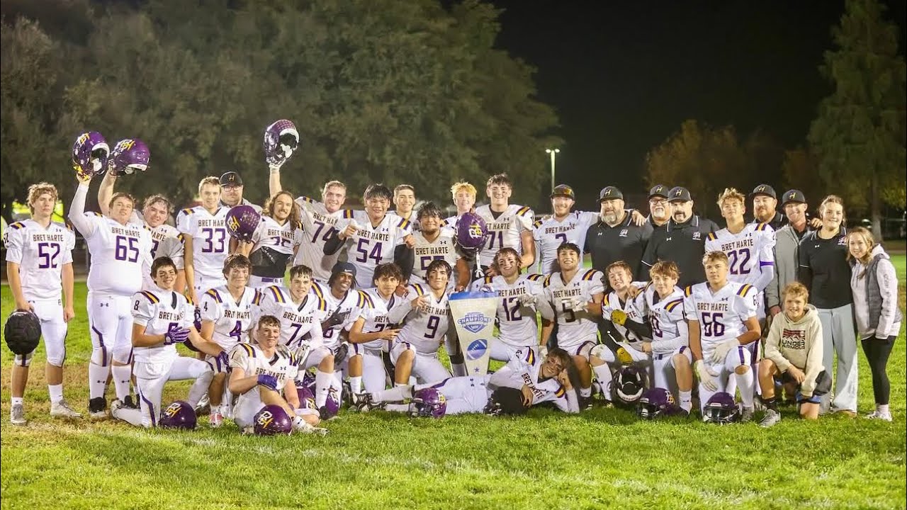 Bret Harte Football 2025 - YouTube