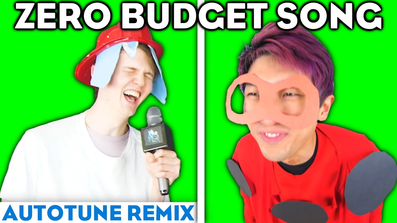 ZERO BUDGET SONG!🎵 (Unreleased LankyBox AutoTune Remix!) - YouTube