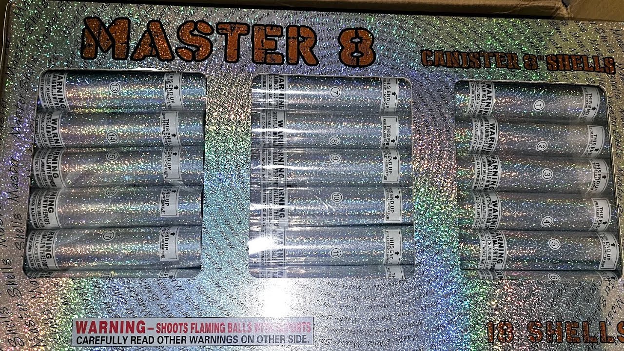 Master 8 Canister Shells 🔥 (Must Watch) #fireworks - YouTube
