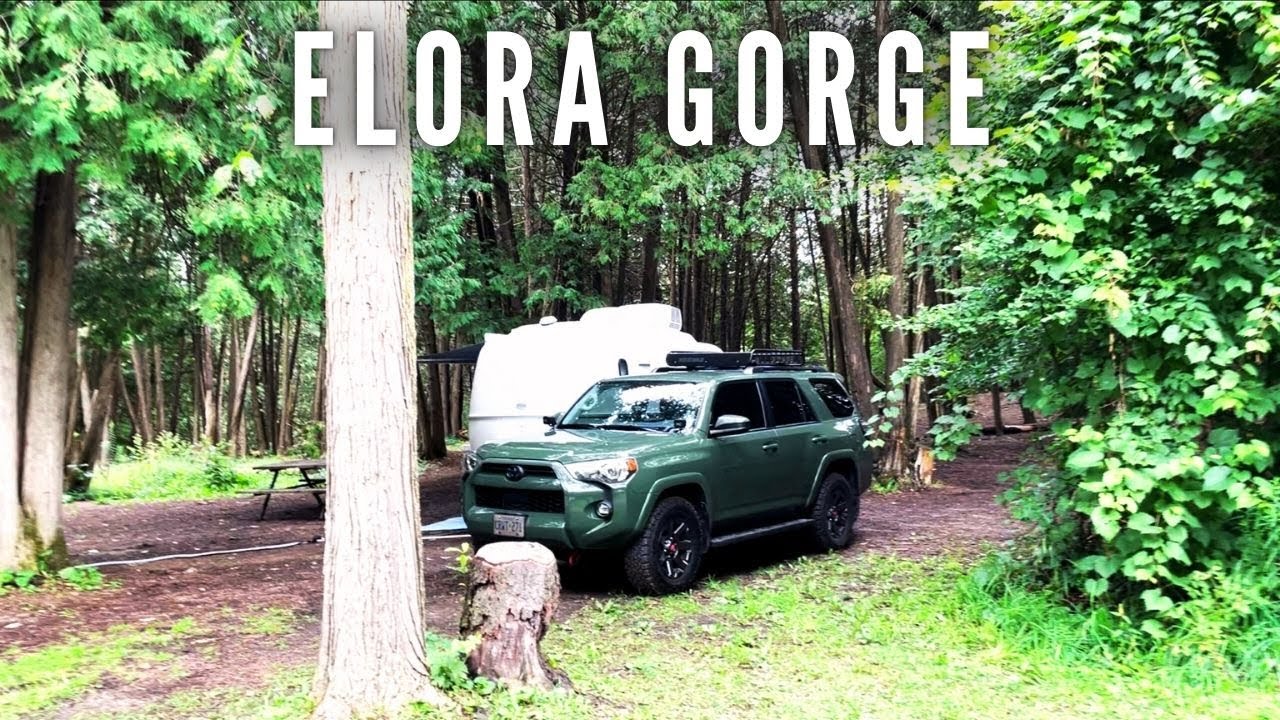 Elora Gorge Conservation Area Campground - YouTube