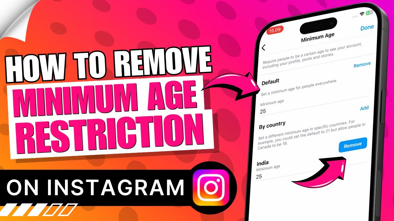 How to Remove Minimum Age Restriction on Instagram 🚫🔞 | Quick & Easy ...