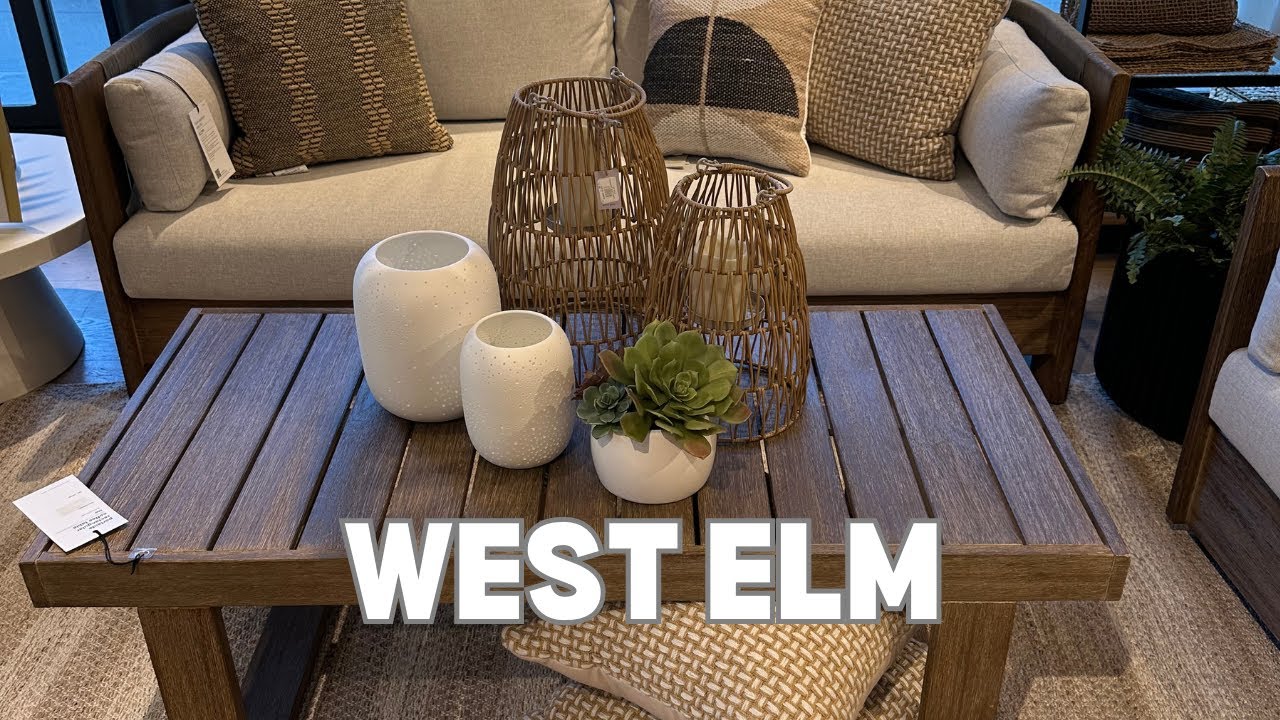 WEST ELM Walk-Through Tour: Explore the Latest in Modern and Chic Home ...