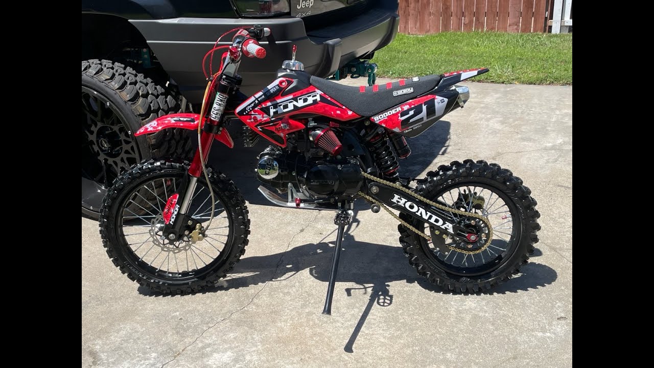 Custom Pit Bike - YouTube