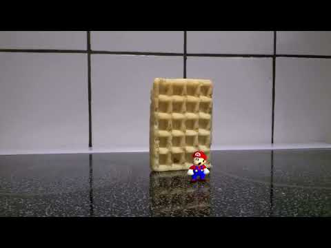 mario 64 vs waffle falling
