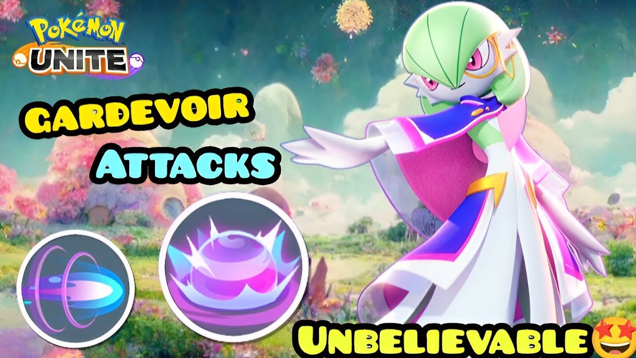 Pokemon unite Gardevoir attack's unbelievable🤩 gamerhouse - YouTube