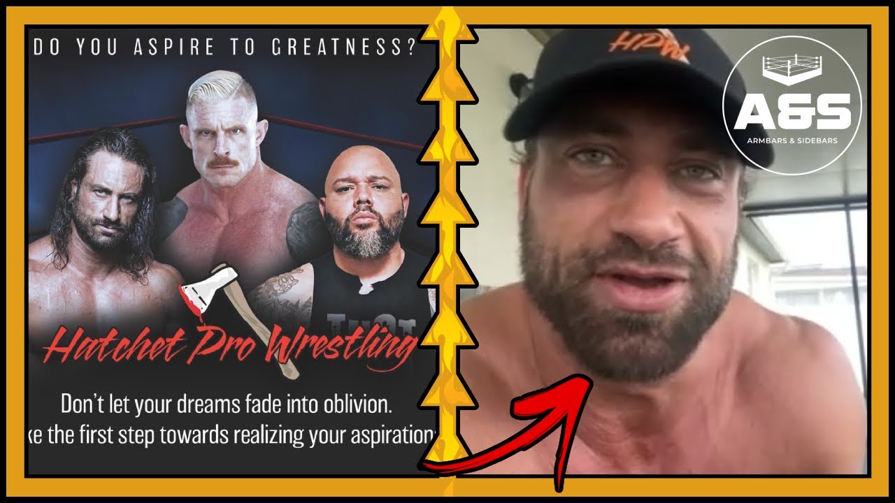 Thom Latimer on The NEW Hatchet Pro Wrestling School (Dexter Lumis aka ...