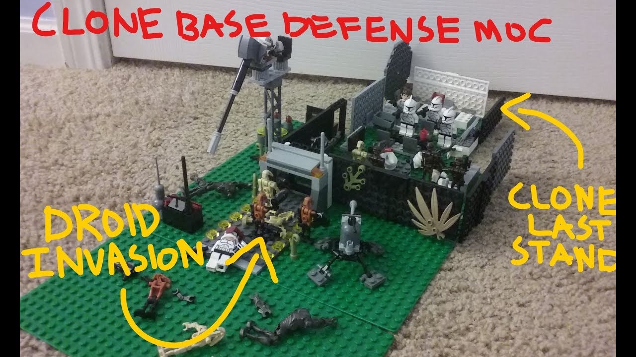 Clone Base Defense on Saleucami Moc - YouTube