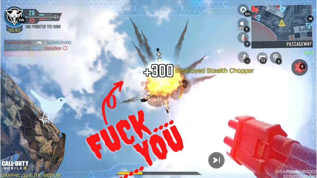 call of duty mobile robot vs helicopters best shot's - YouTube