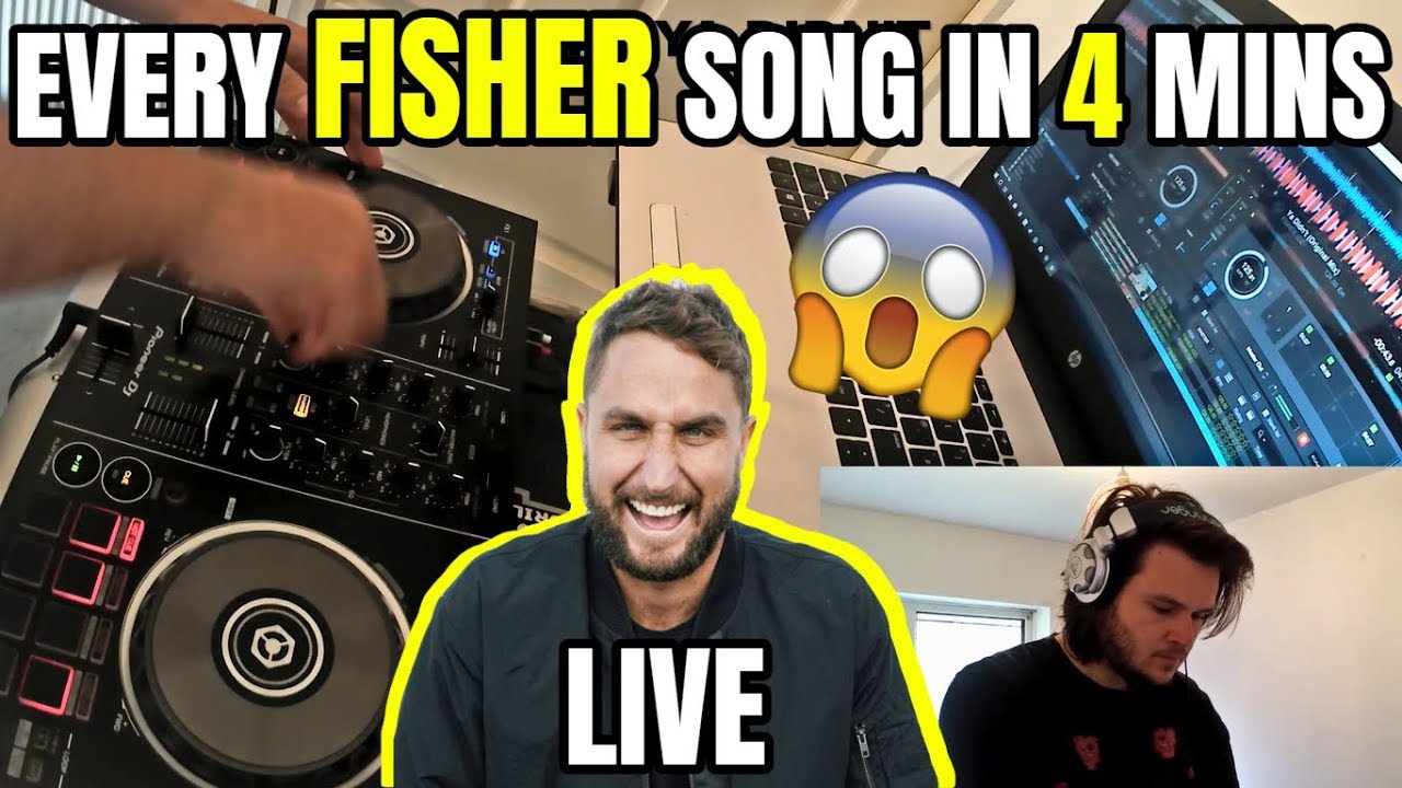EVERY FISHER SONG IN 4 MINUTES - Live DJ Mix 2019 - YouTube
