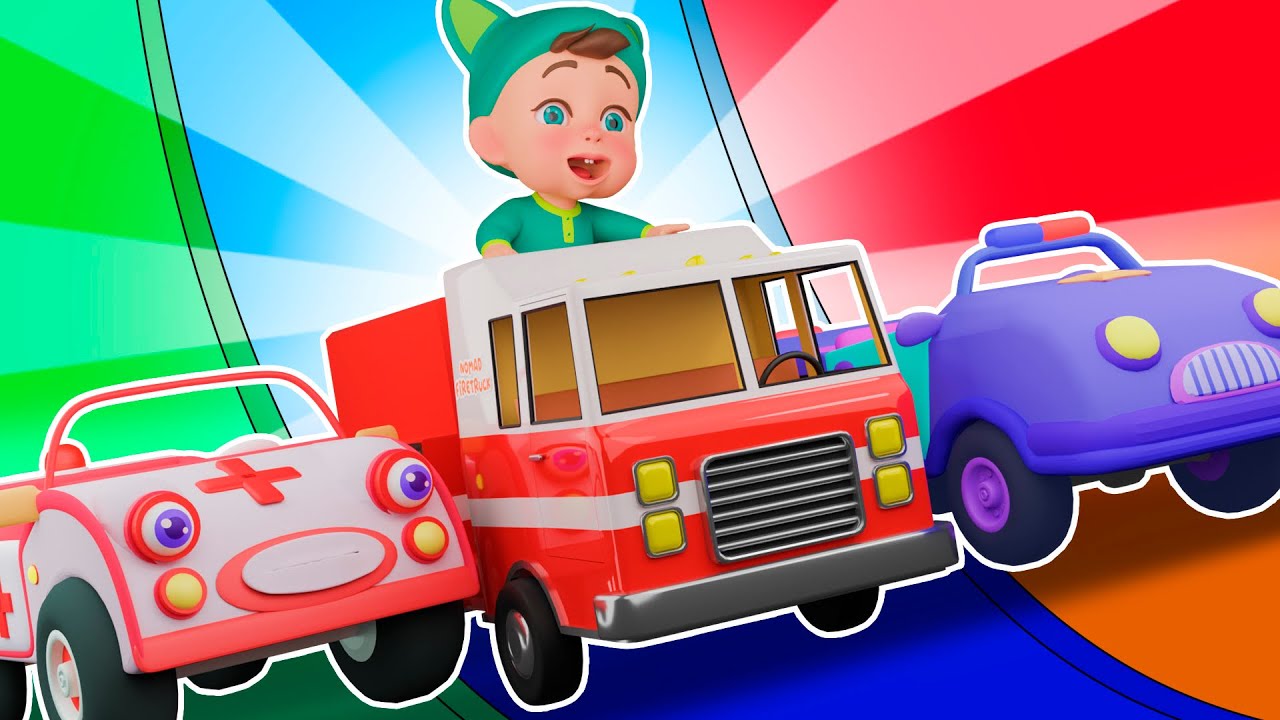 We are in the Car | Kids Songs & Nursery Rhymes - YouTube