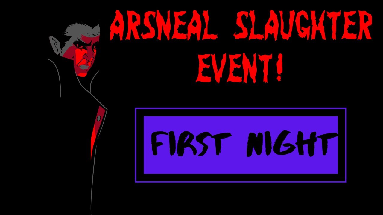 Arsenal Slaughter Event First Night - YouTube