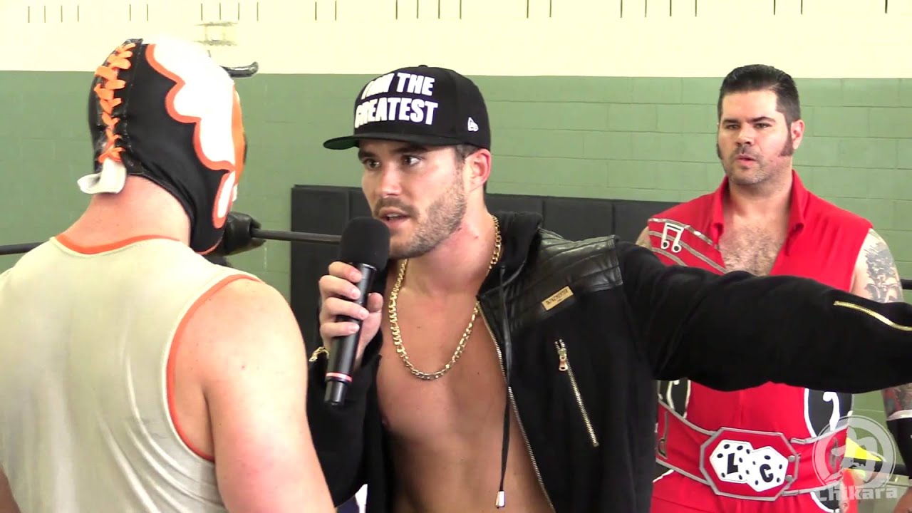 Kevin Condron confronts Missile Assault Ant [CHIKARA Shock and Aww ...