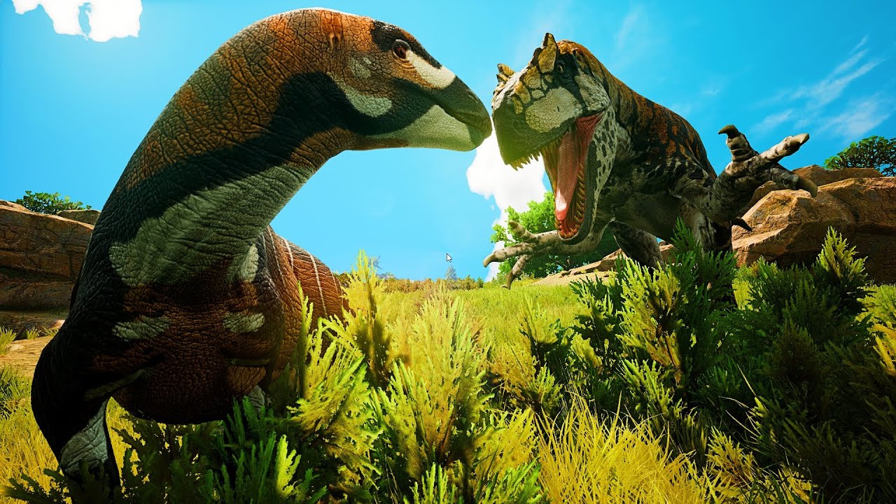 The Deadly Allosaurus | Path of Titans - YouTube