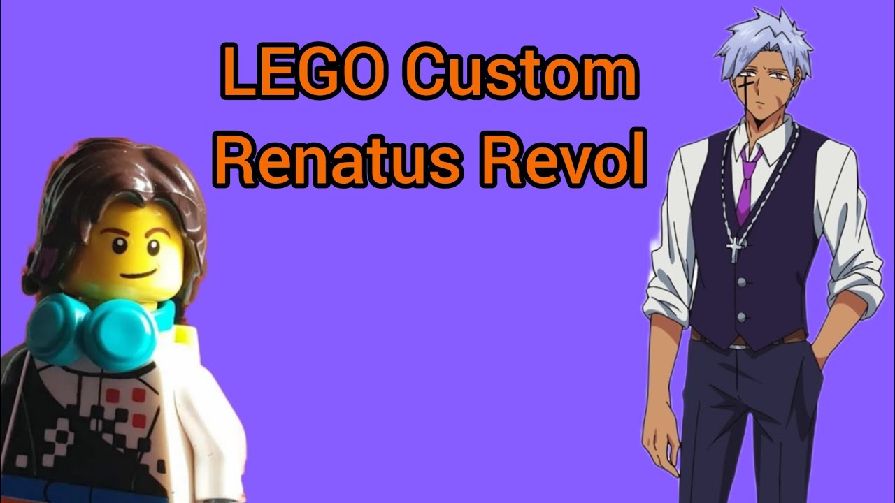 LEGO Custom Renatus Revol From Mashle - YouTube