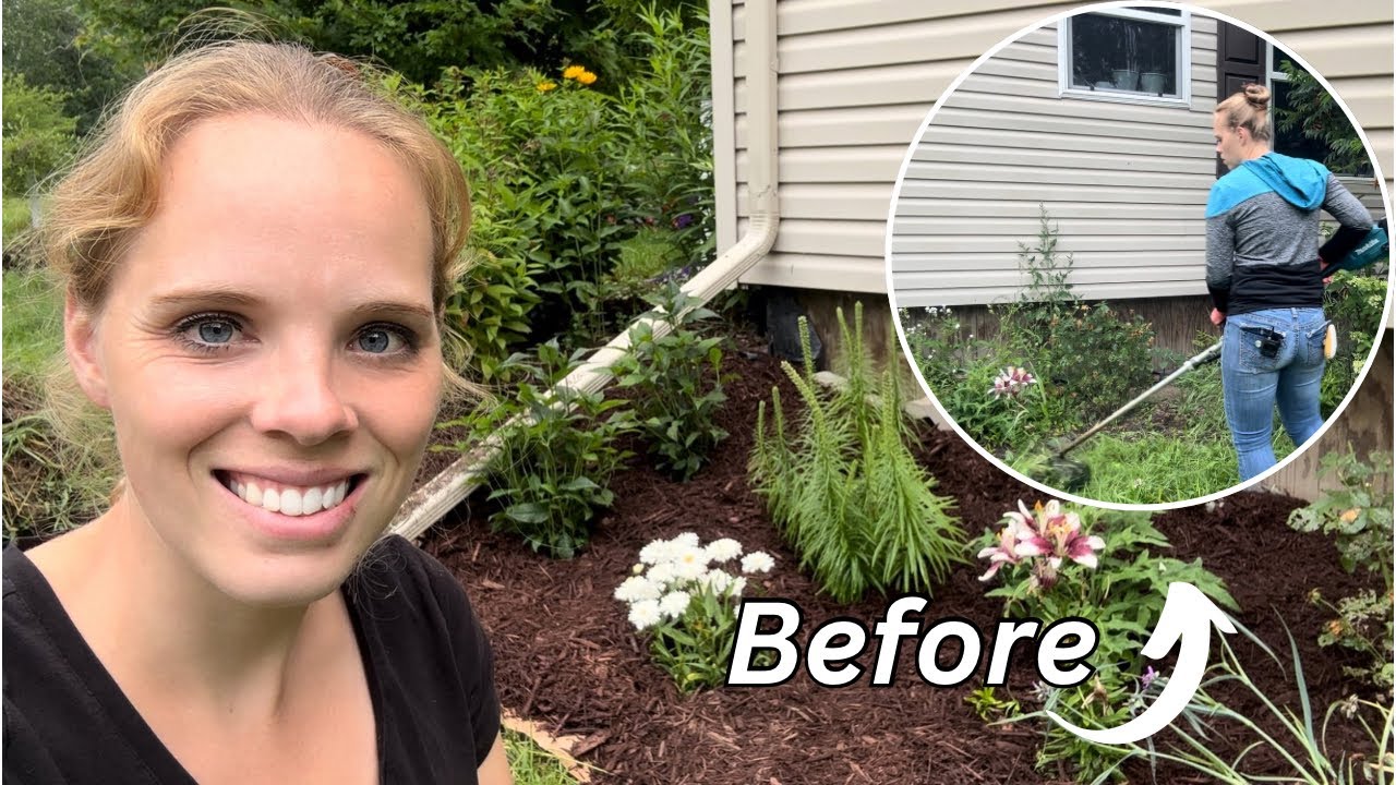 Tackling An Overgrown Flower Bed! | Simply Bloom - YouTube