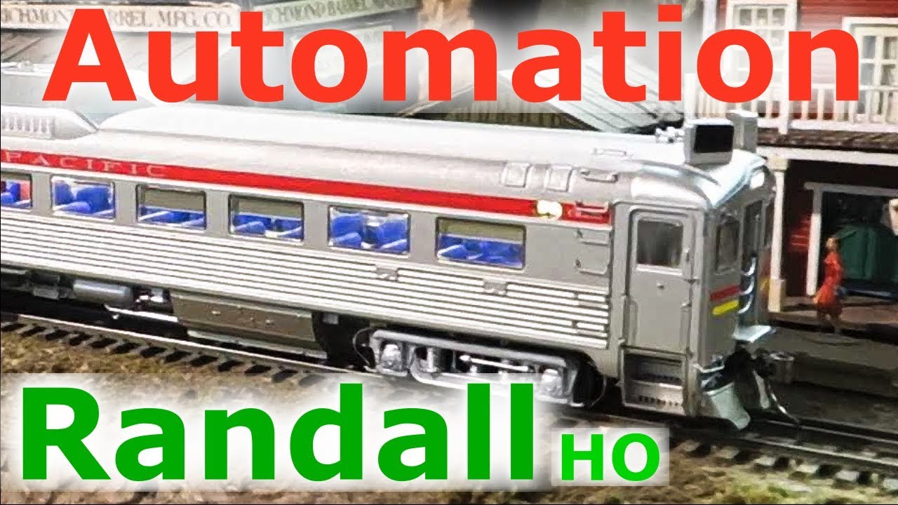 RDC Branchline automation at the Randall Museum Model Railroad - YouTube